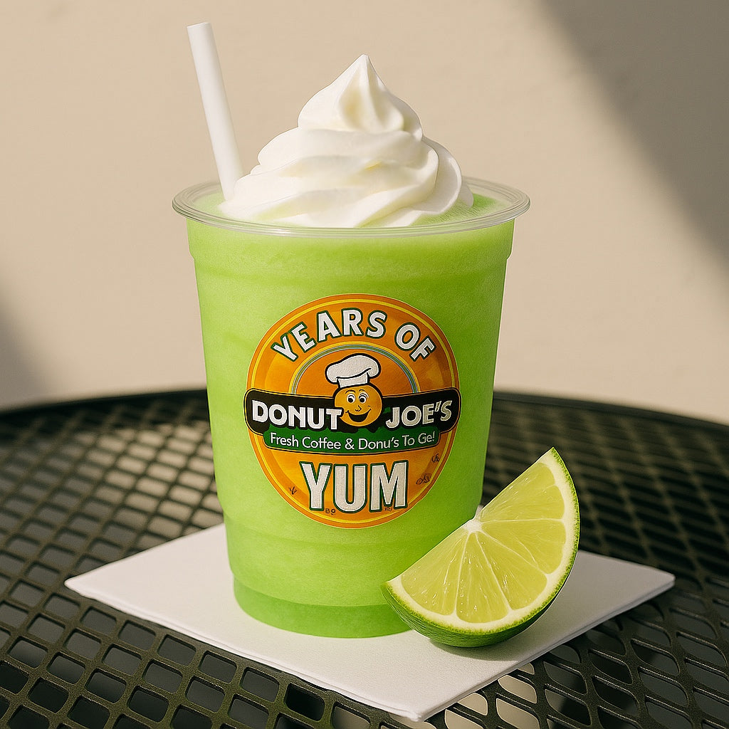Jammin’ Joe’s Lime Lightning Energy Drink – Donut Joe’s®️